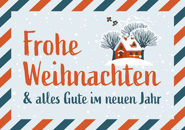 Frohe Weihnachten Und Alles Gute Im Neuen Jahr